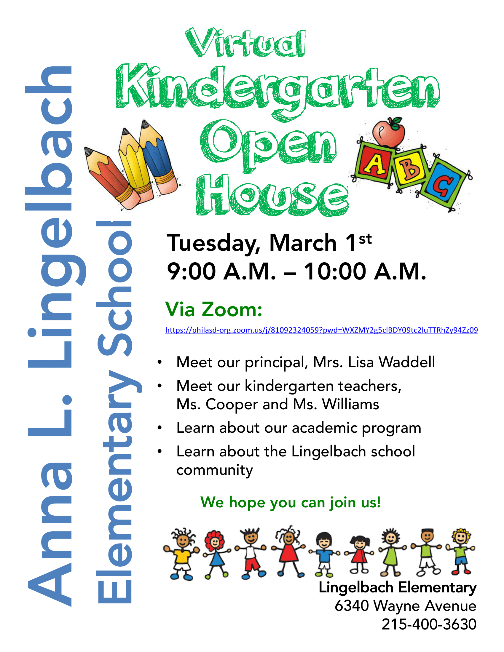 Anna L. Lingelbach School – The School District of Philadelphia